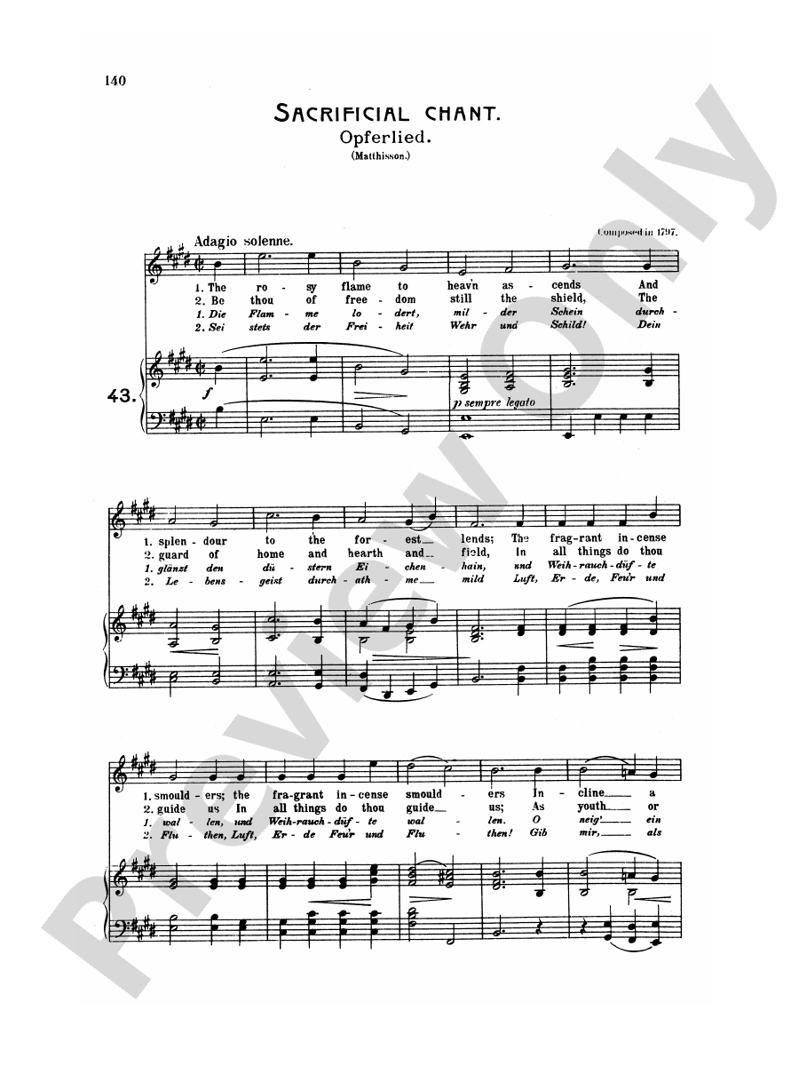 Beethoven: Songs (Complete)-- 66 songs, mostly for Medium Voice (German ...