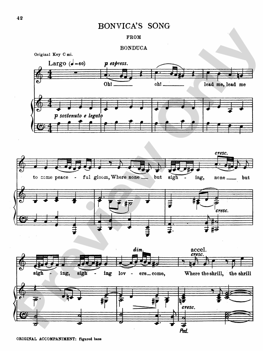 Purcell: Fifteen Songs and Airs for Contralto or Baritone from the ...