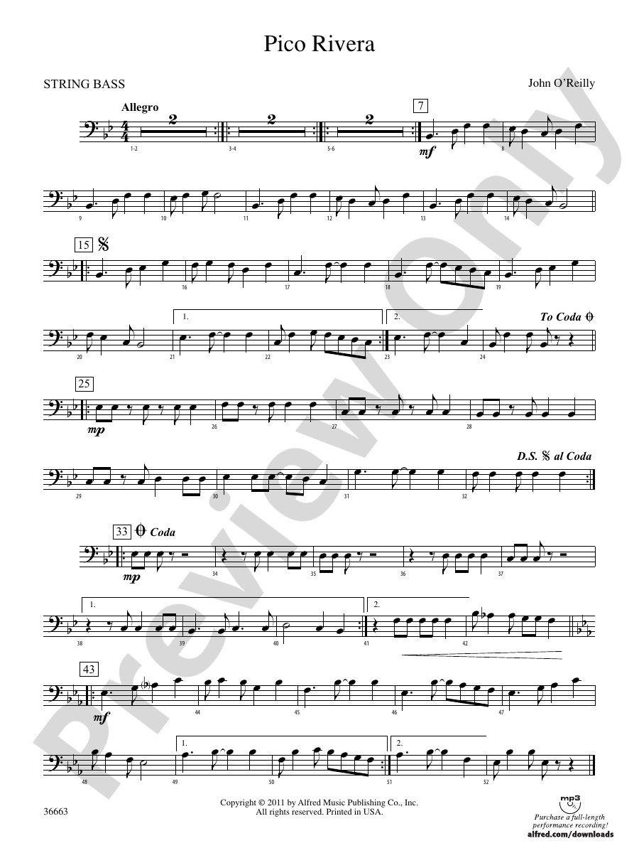 Pico Rivera: (wp) String Bass: (wp) String Bass World Part - Digital ...