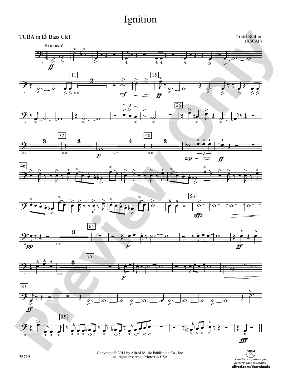 Ignition: (wp) E-flat Tuba B.C.: (wp) E-flat Tuba B.C. World Part ...