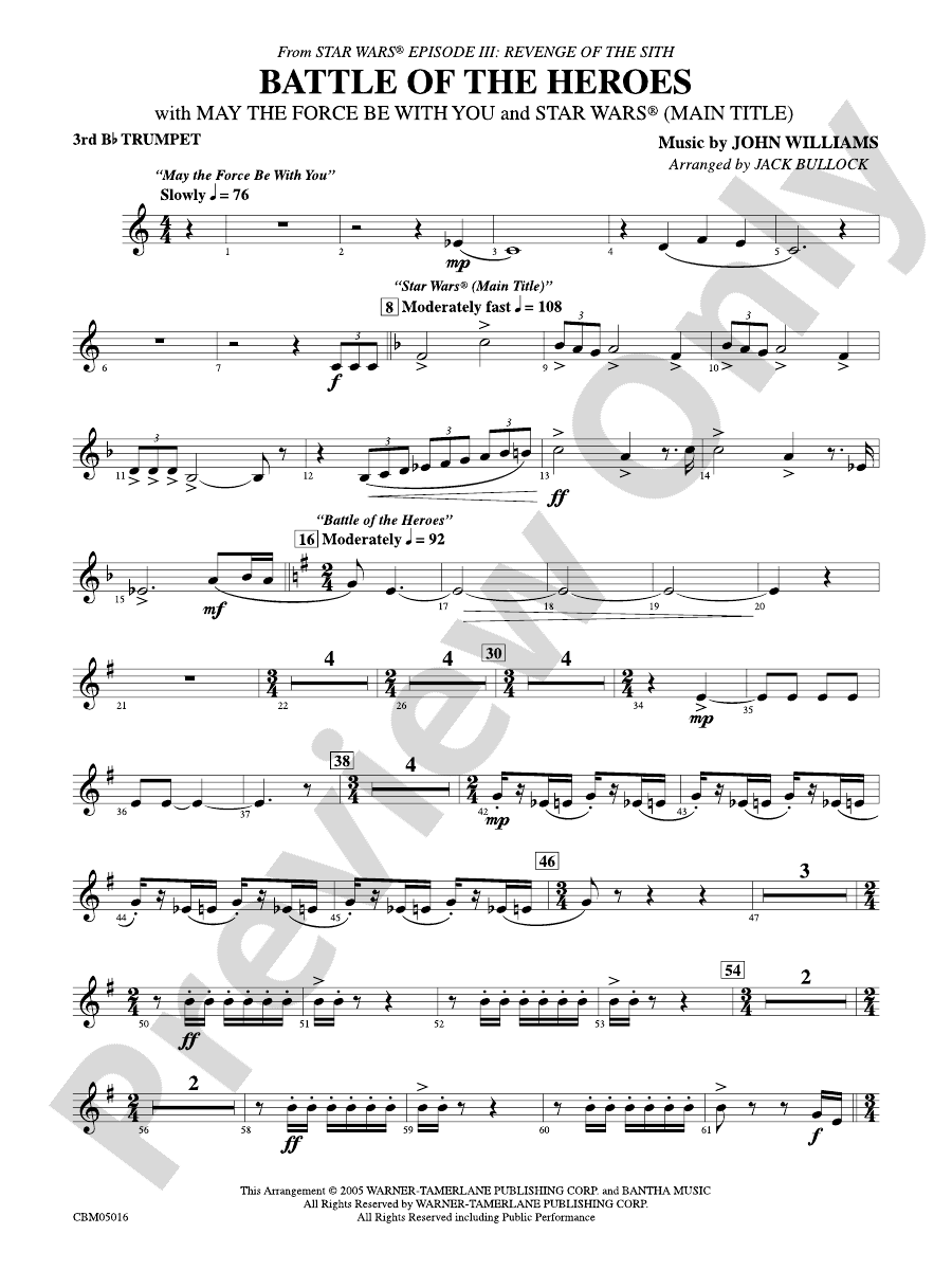 The Battle of the Heroes (from Star Wars®: Episode III Revenge of the ...