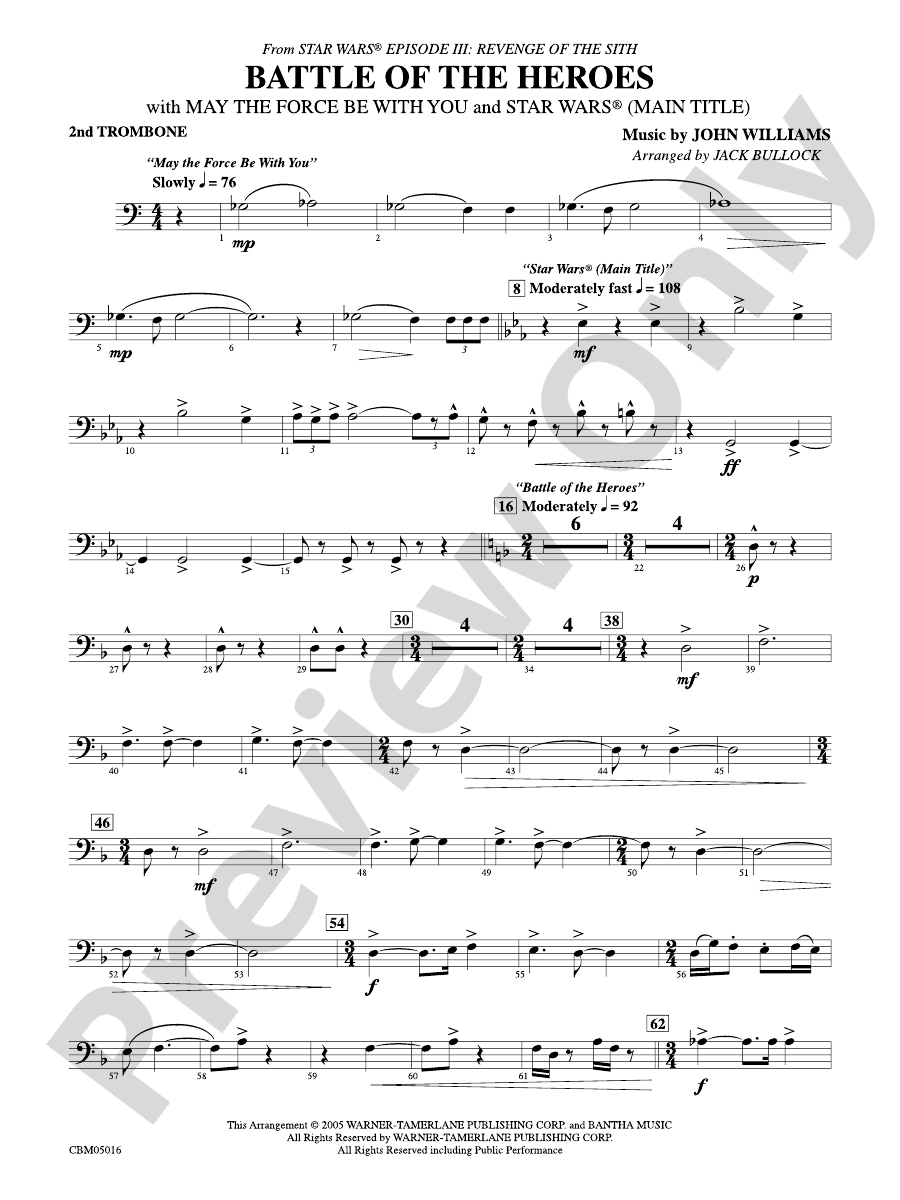 The Battle of the Heroes (from Star Wars®: Episode III Revenge of the ...