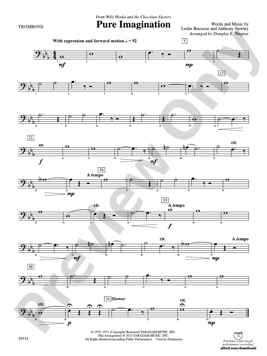 Pure Imagination (from Willy Wonka and the Chocolate Factory): 1st ...