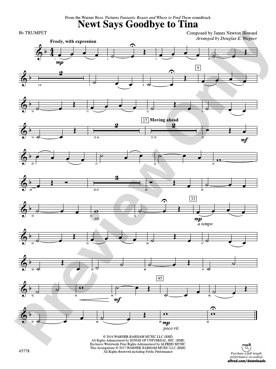 Newt Says Goodbye to Tina (from Fantastic Beasts and Where to Find Them ...