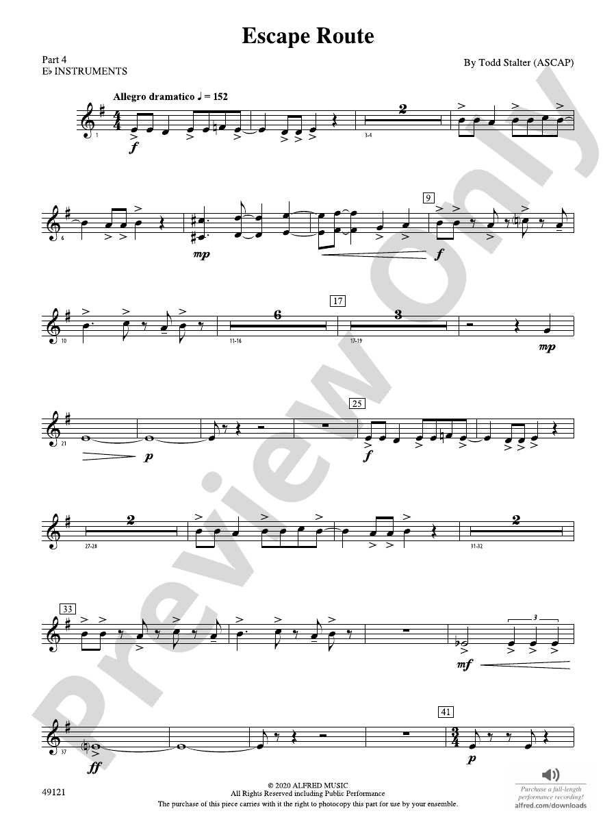 Escape Route: Part 4 - E-flat Instruments: Part 4 - E-flat Instruments ...