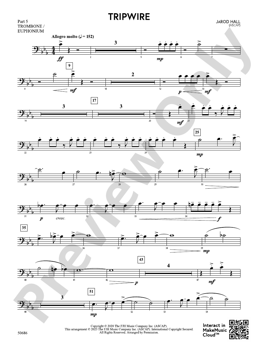 Tripwire: Part 5 - Trombone / Euphonium: Part 5 - Trombone / Euphonium ...