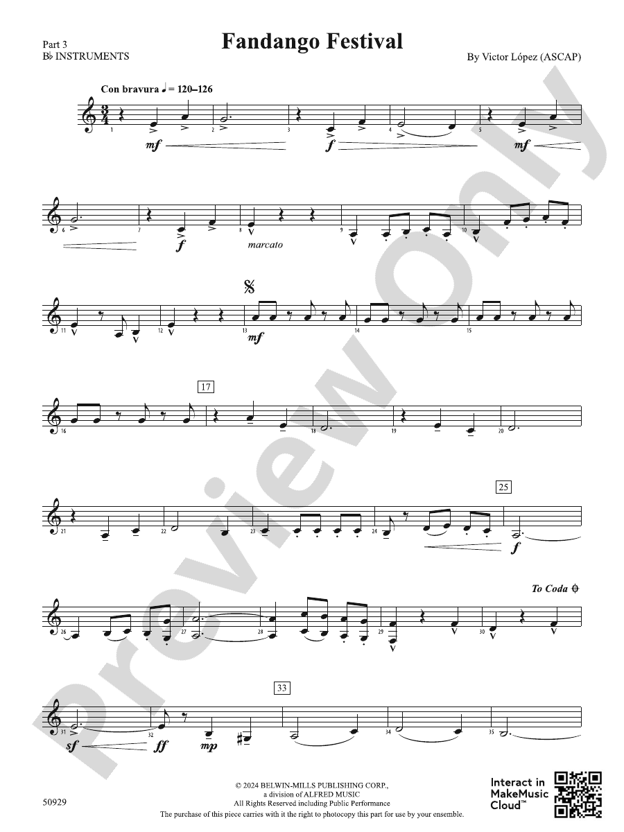 Fandango Festival: Part 3 - B-flat Instruments: Part 3 - B-flat ...