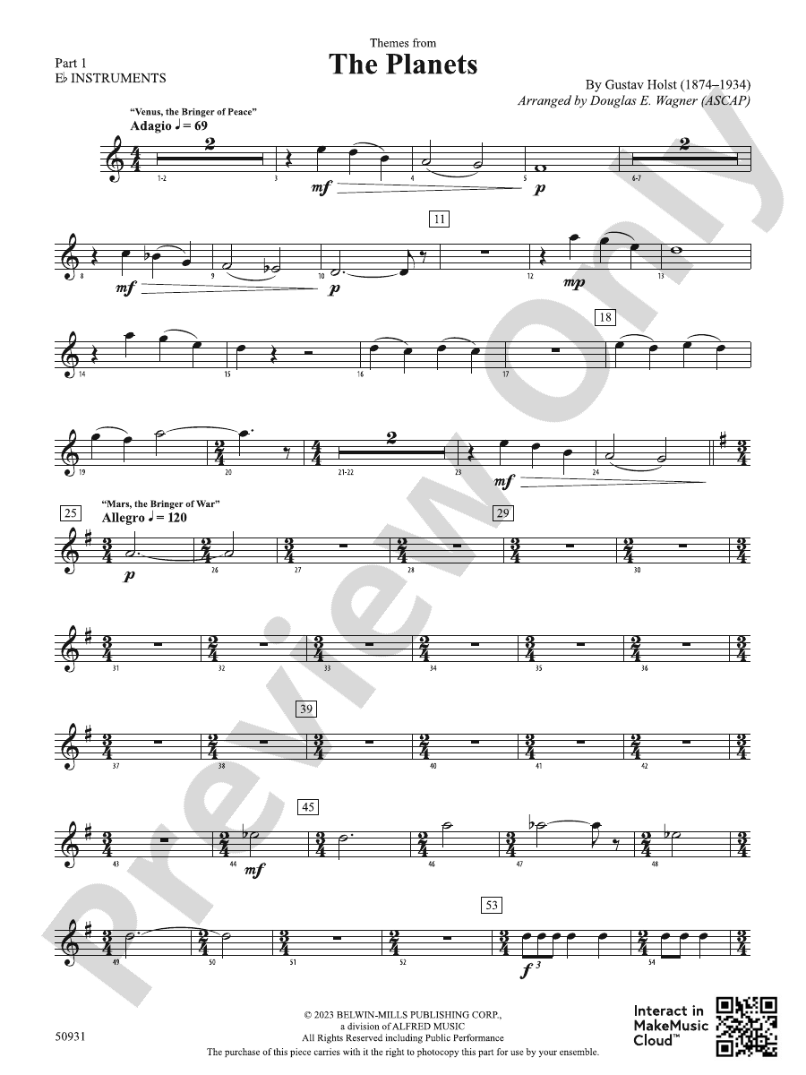 The Planets: Part 1 - E-flat Instruments: Part 1 - E-flat Instruments ...