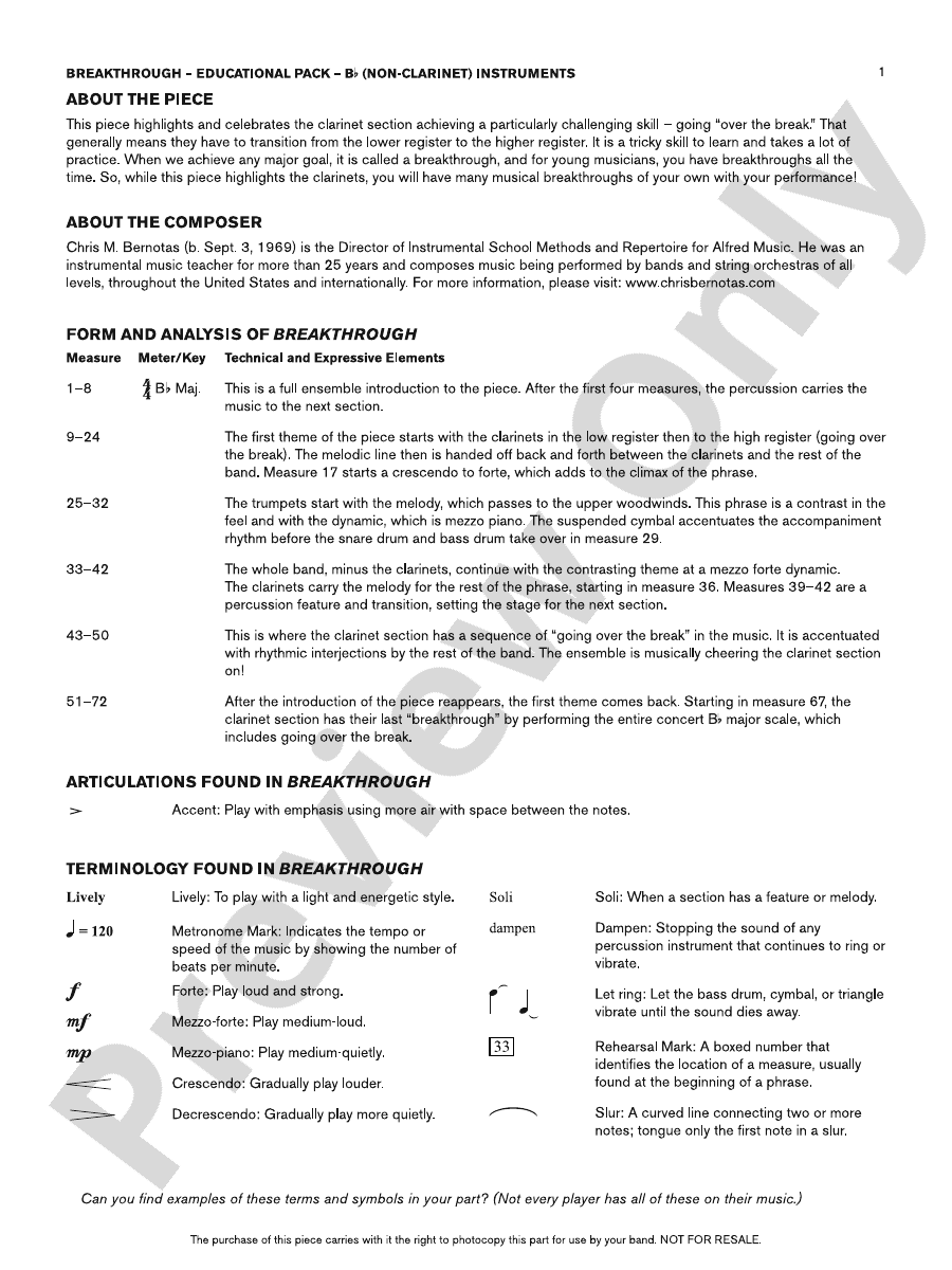 Breakthrough: Bb Educational Pack: Bb Educational Pack Part - Digital ...