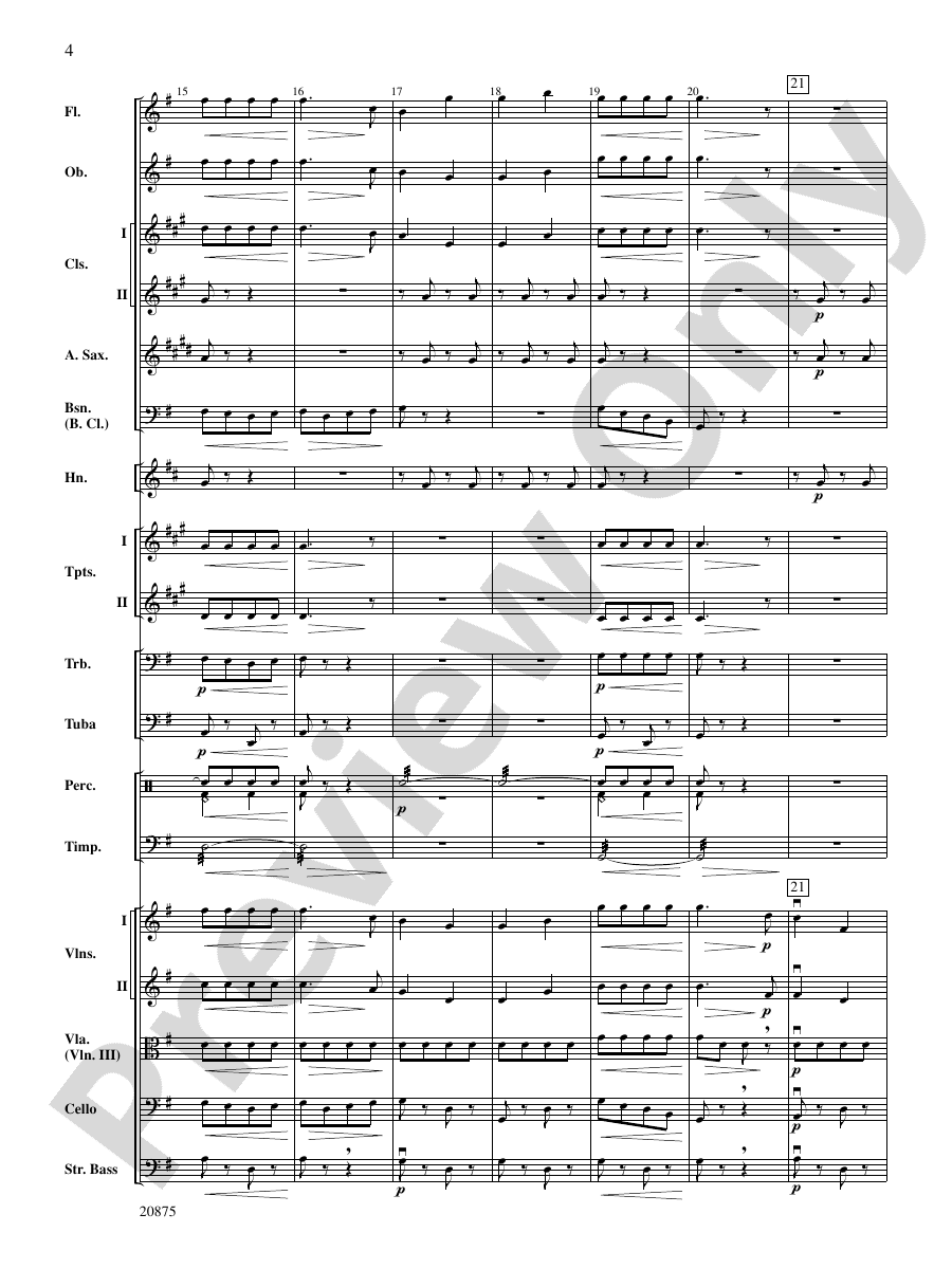 Thunder and Lightning Polka: Full Orchestra Conductor Score & Parts ...