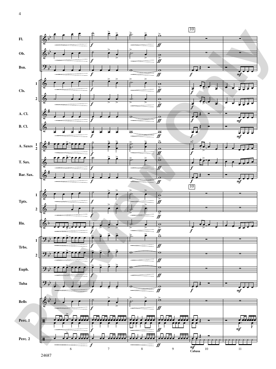 Avenger: Concert Band Conductor Score & Parts: Rob Grice - Digital ...