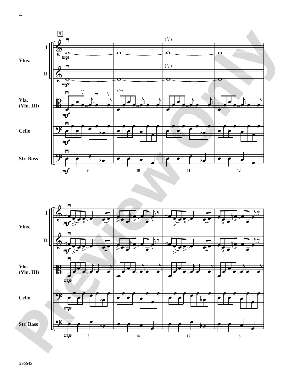 Moments: String Orchestra Conductor Score & Parts: Robert D. Gardner - Digital Sheet Music Download