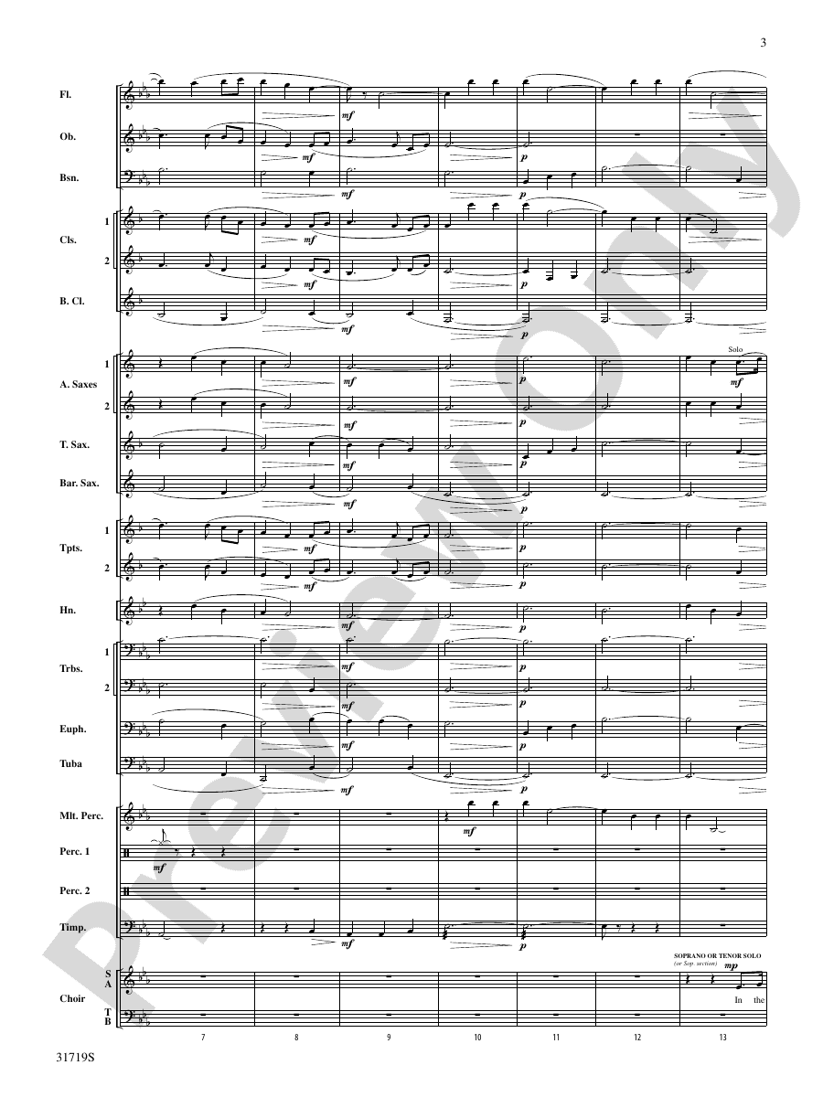 Homeward Bound: Concert Band Conductor Score & Parts: Marta Keen ...