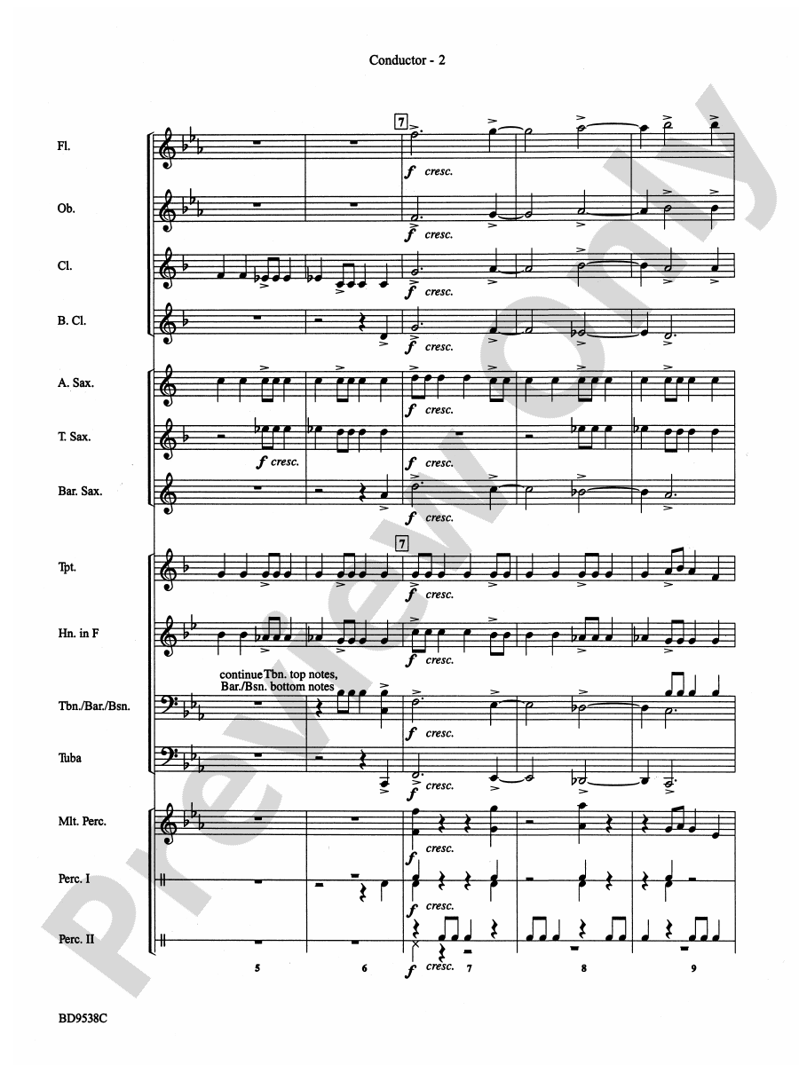 Excelcia: Concert Band Conductor Score & Parts: Larry Clark - Digital ...