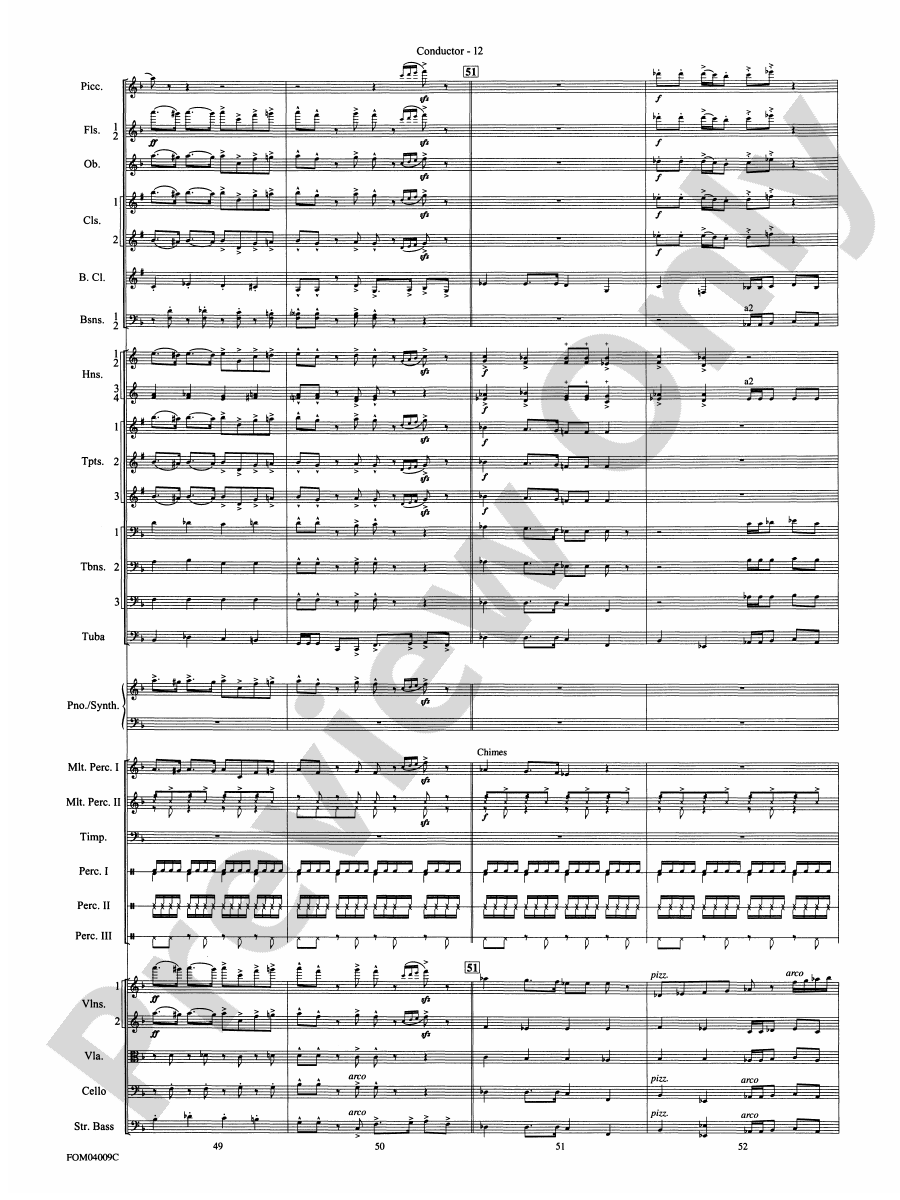 The Polar Express, Concert Suite from: Full Orchestra Conductor Score ...