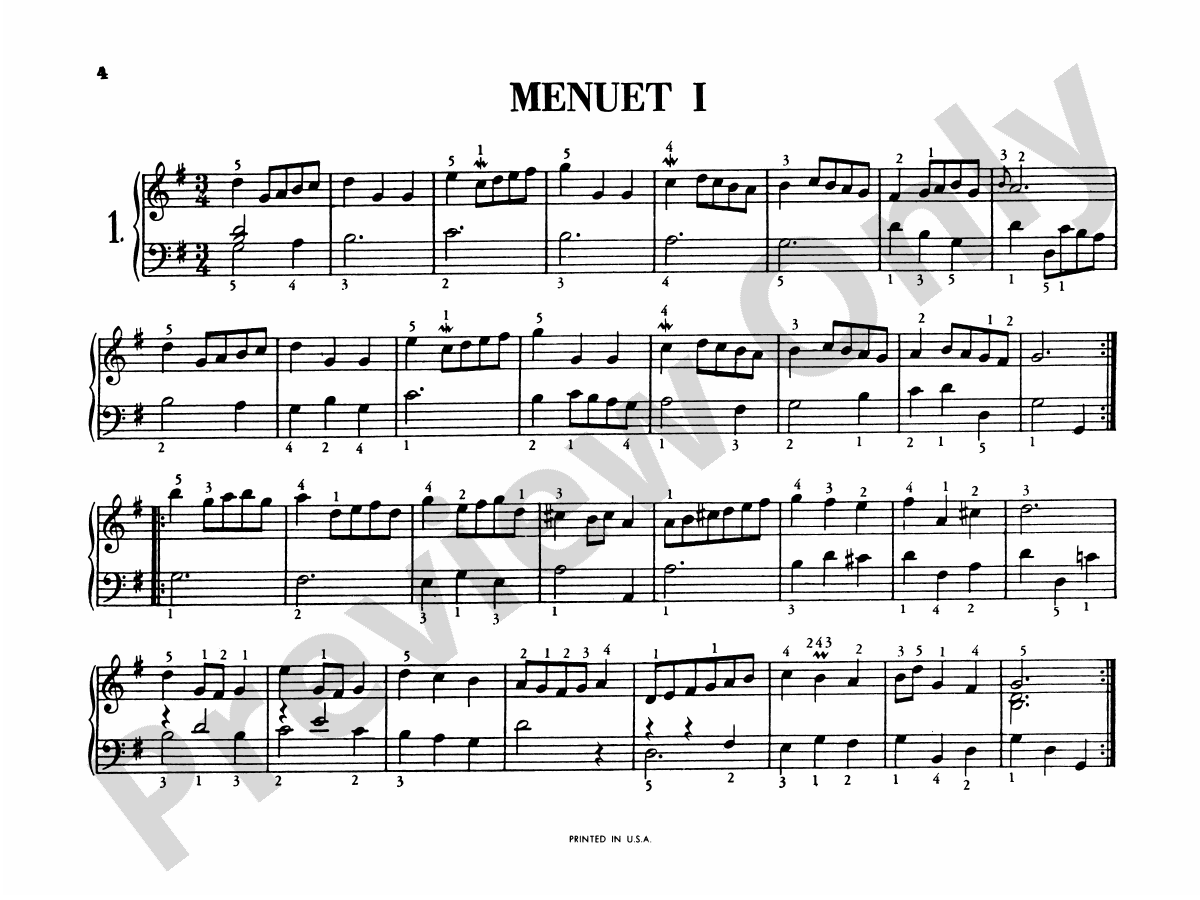 Bach: The First Bach Book (Fing. Alexander Lipsky): Piano Comb Bound ...