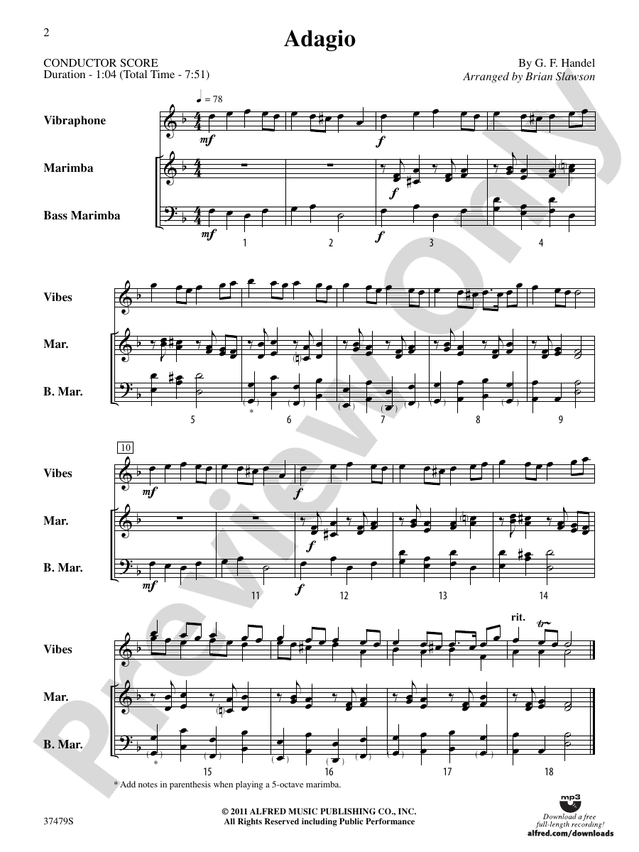 Classic Mallet Trios: Mallet Instrument Book: Brian Slawson - Digital ...