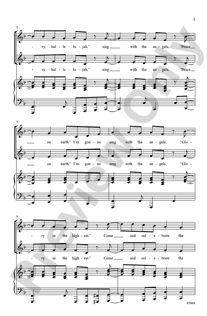 Sing with the Angels: 2-Part Choral Octavo: Ruth Morris Gray - Digital ...