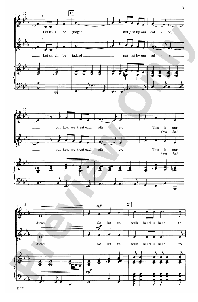 Let Us Walk in Peace: 2-Part Choral Octavo: Patsy Ford Simms - Digital ...