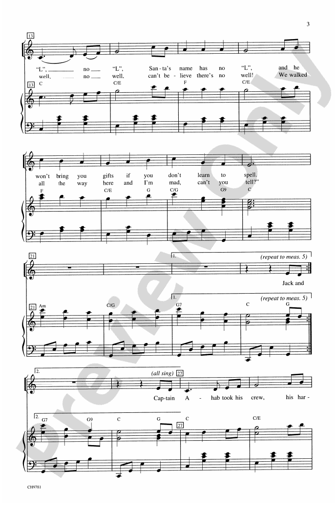 Noel (from "Animaniacs"): 2-Part Choral Octavo: Randy Rogel - Digital ...