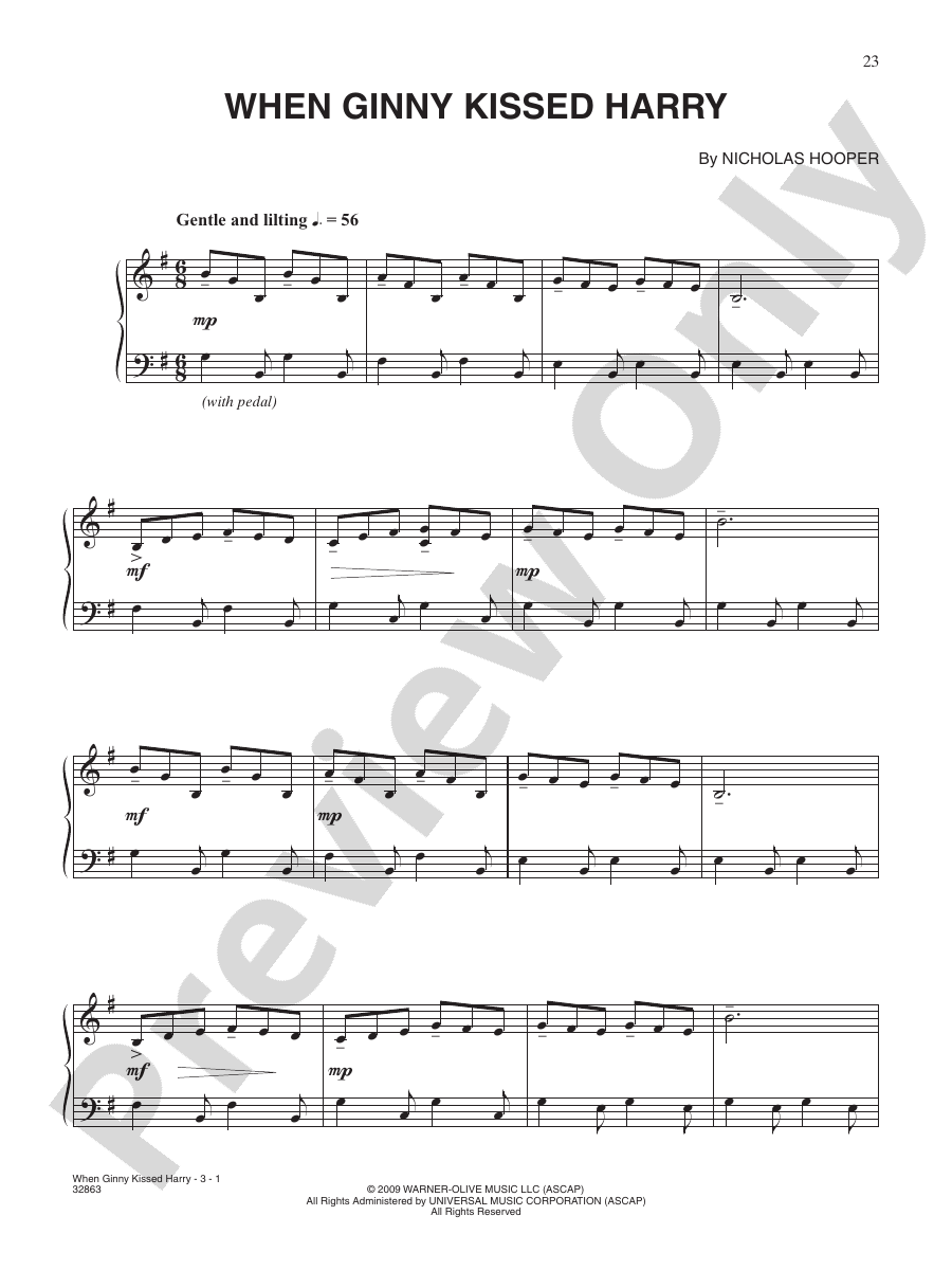 When Ginny Kissed Harry (from "Harry Potter and the Half-Blood Prince ...