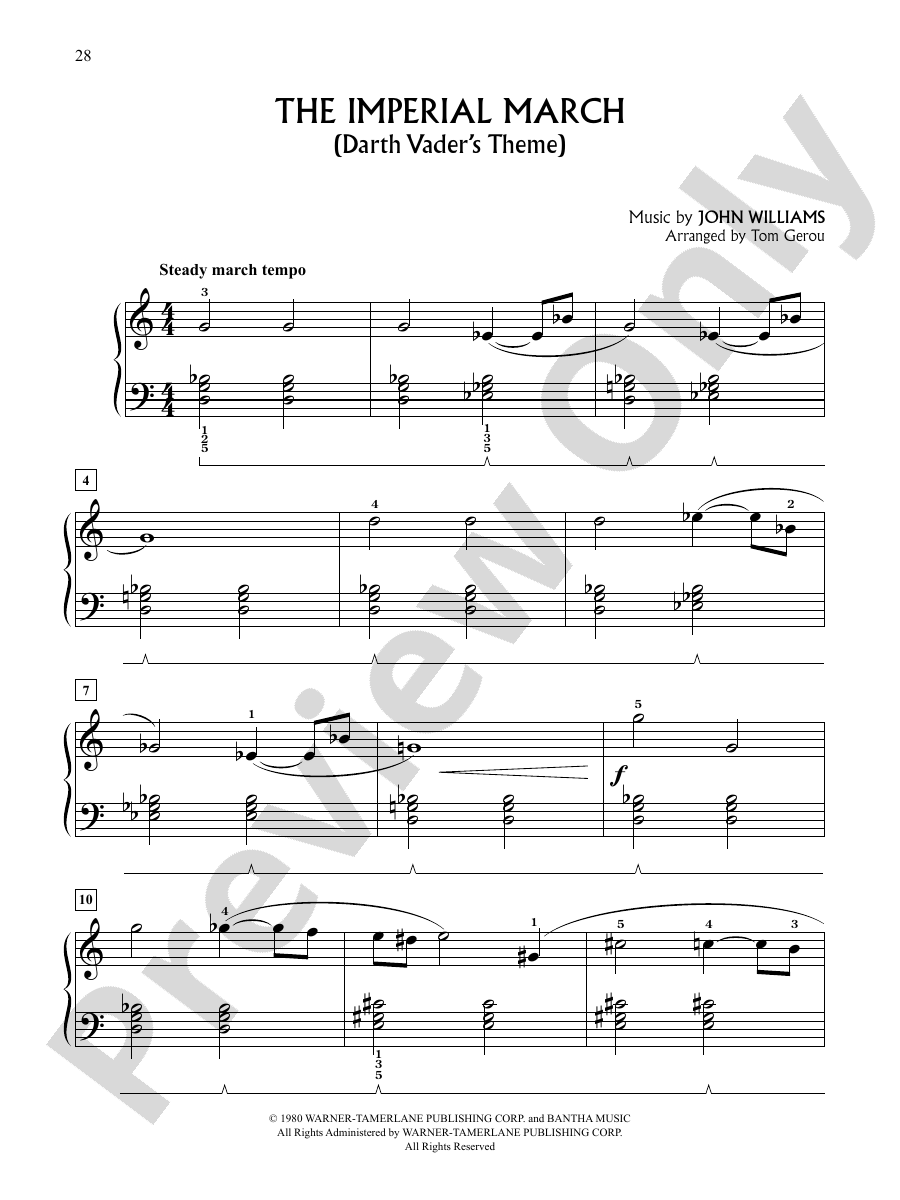 Imperial March ("Darth Vader's Theme") (from "Star Wars Episode V: The ...