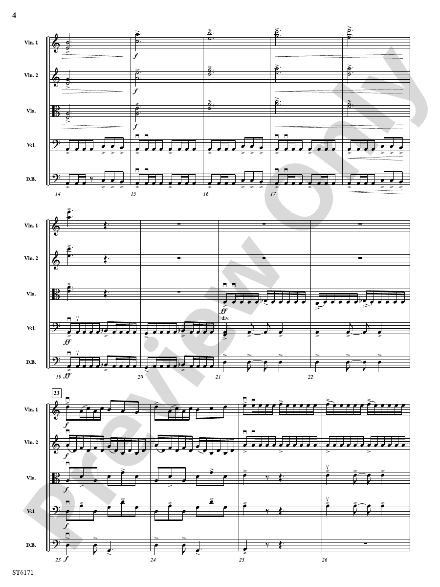 Perseus: Score: String Orchestra Score: Soon Hee Newbold - Digital ...