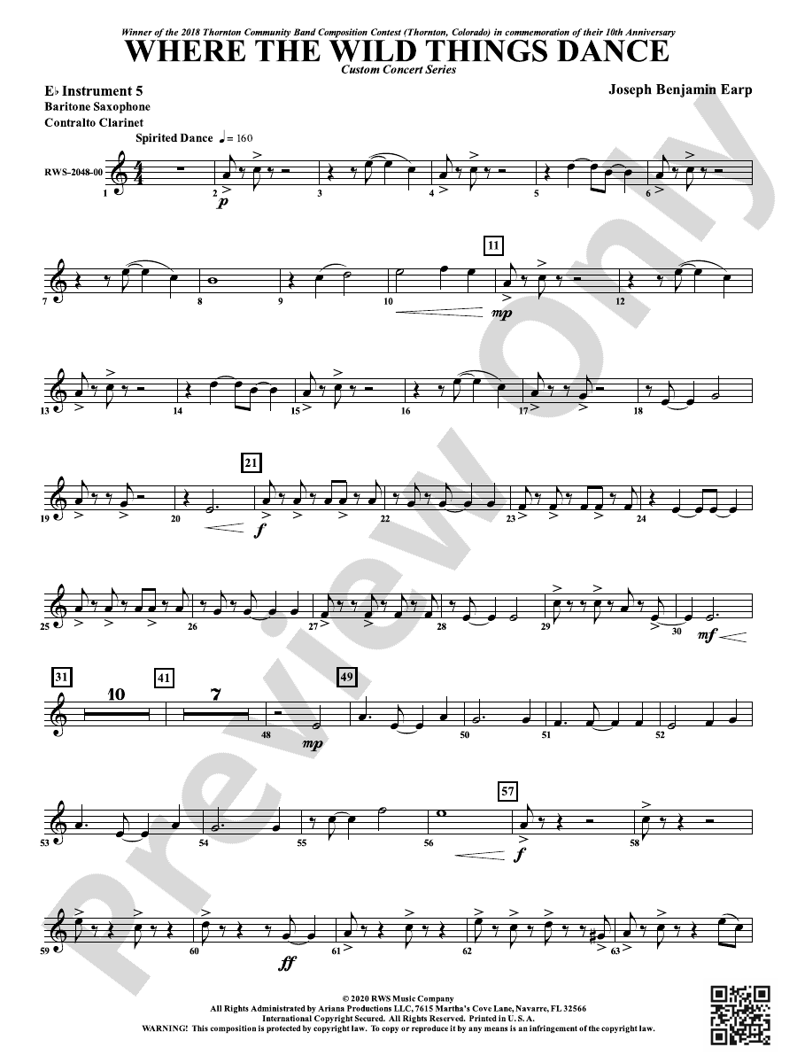 Where the Wild Things Dance: Part 5 - E-flat Instruments: Part 5 - E ...