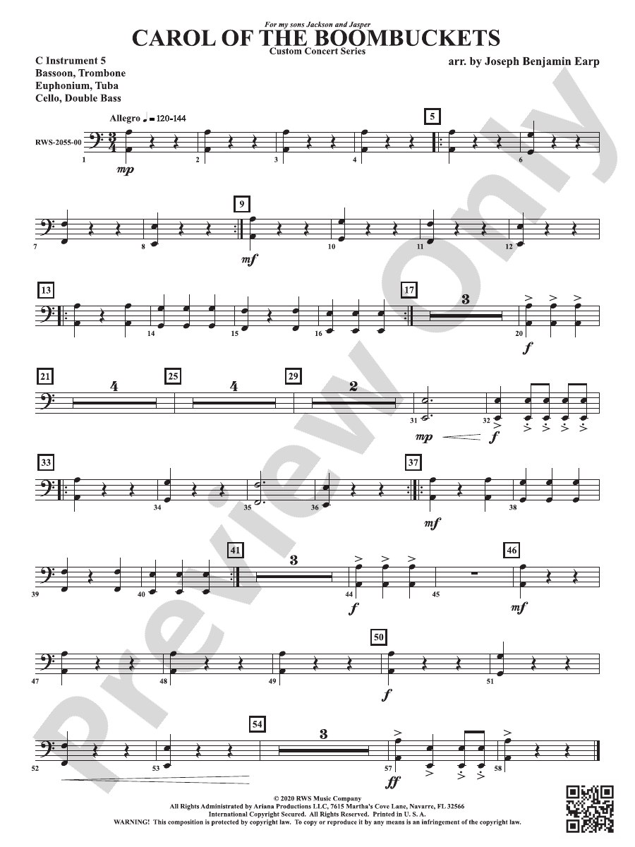 Carol of the Boombuckets: Part 5 - C Instruments B.C.: Part 5 - C ...