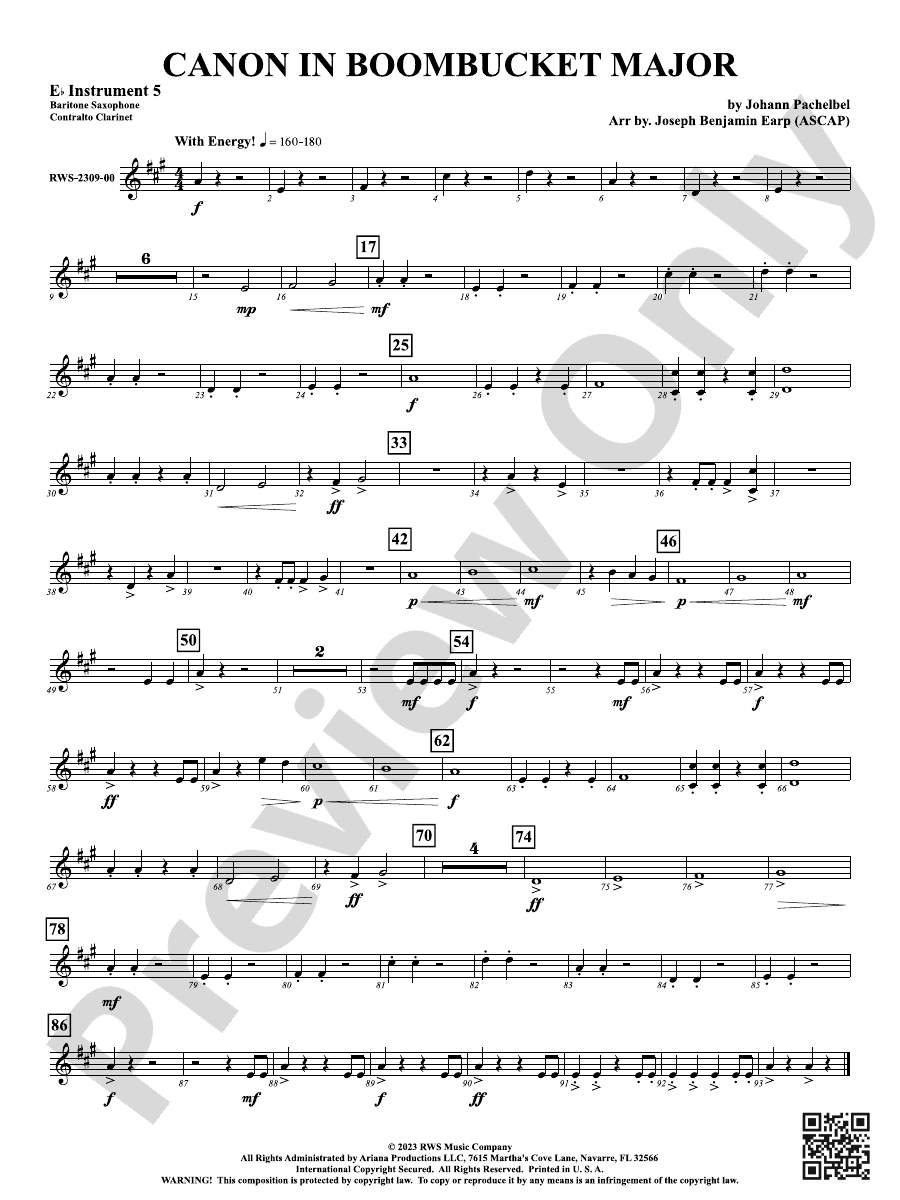 Canon in Boombucket Major: Part 5 - E-flat Instruments: Part 5 - E-flat ...