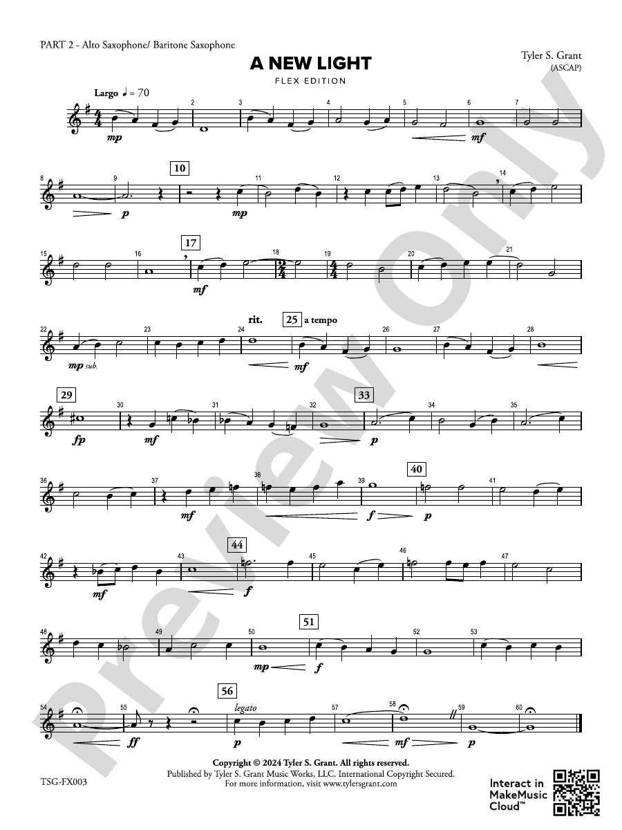A New Light: Part 2 - E-flat Instruments: Part 2 - E-flat Instruments ...