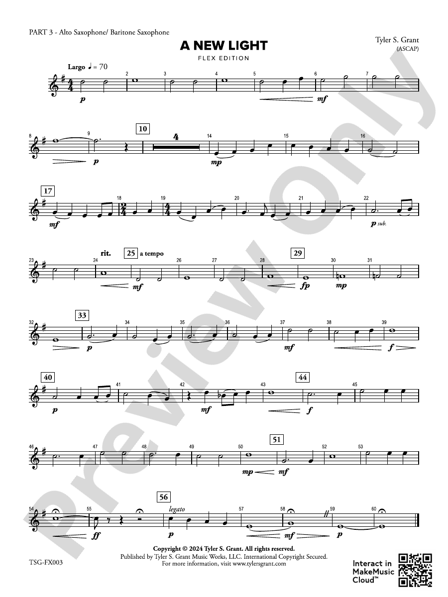 A New Light: Part 3 - E-flat Instruments: Part 3 - E-flat Instruments ...