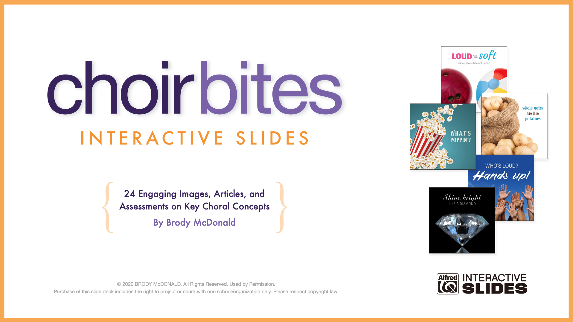 ChoirBites Interactive Slides: Creative Ways to Build Choral Skills